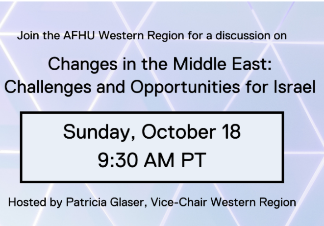 Webinar: Changes in the Middle East: Challenges and Opportunities for ...