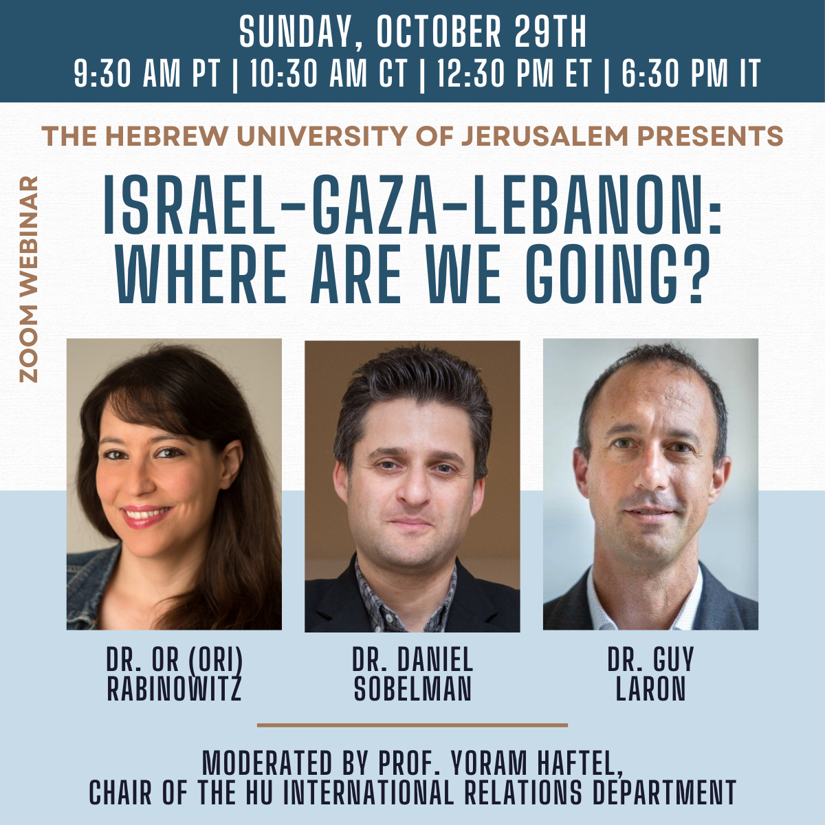 "Israel-Gaza-Lebanon: Where Are We Going?" Webinar - American Friends ...